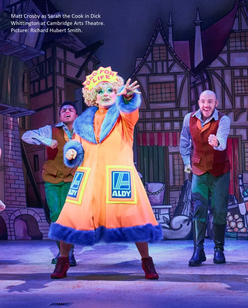 Matt – the consummate panto dame on stage in Cambridge - News for ...