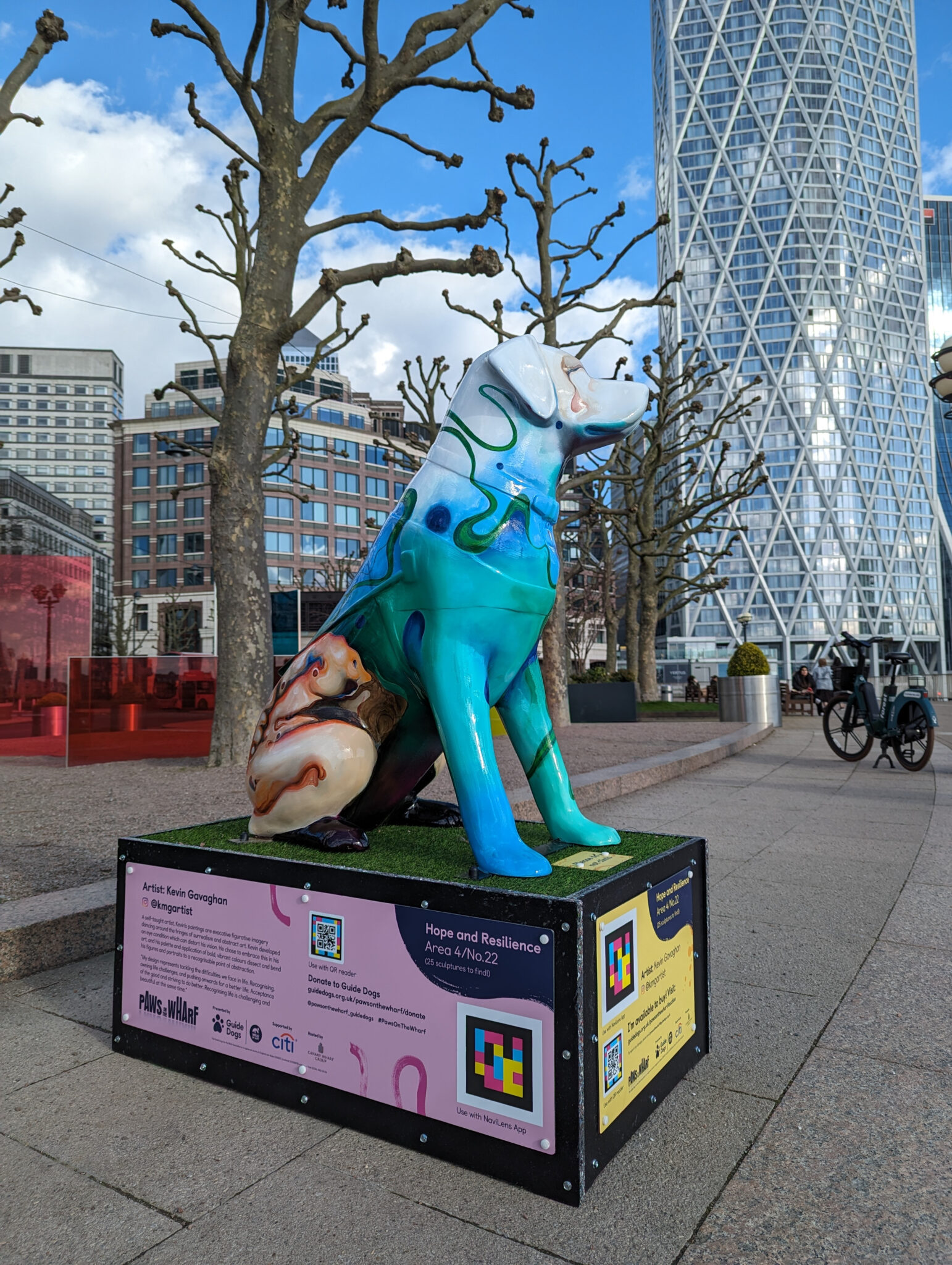 Cambridgeshire artist Kevin Gavaghan showcases dog sculpture at London ...