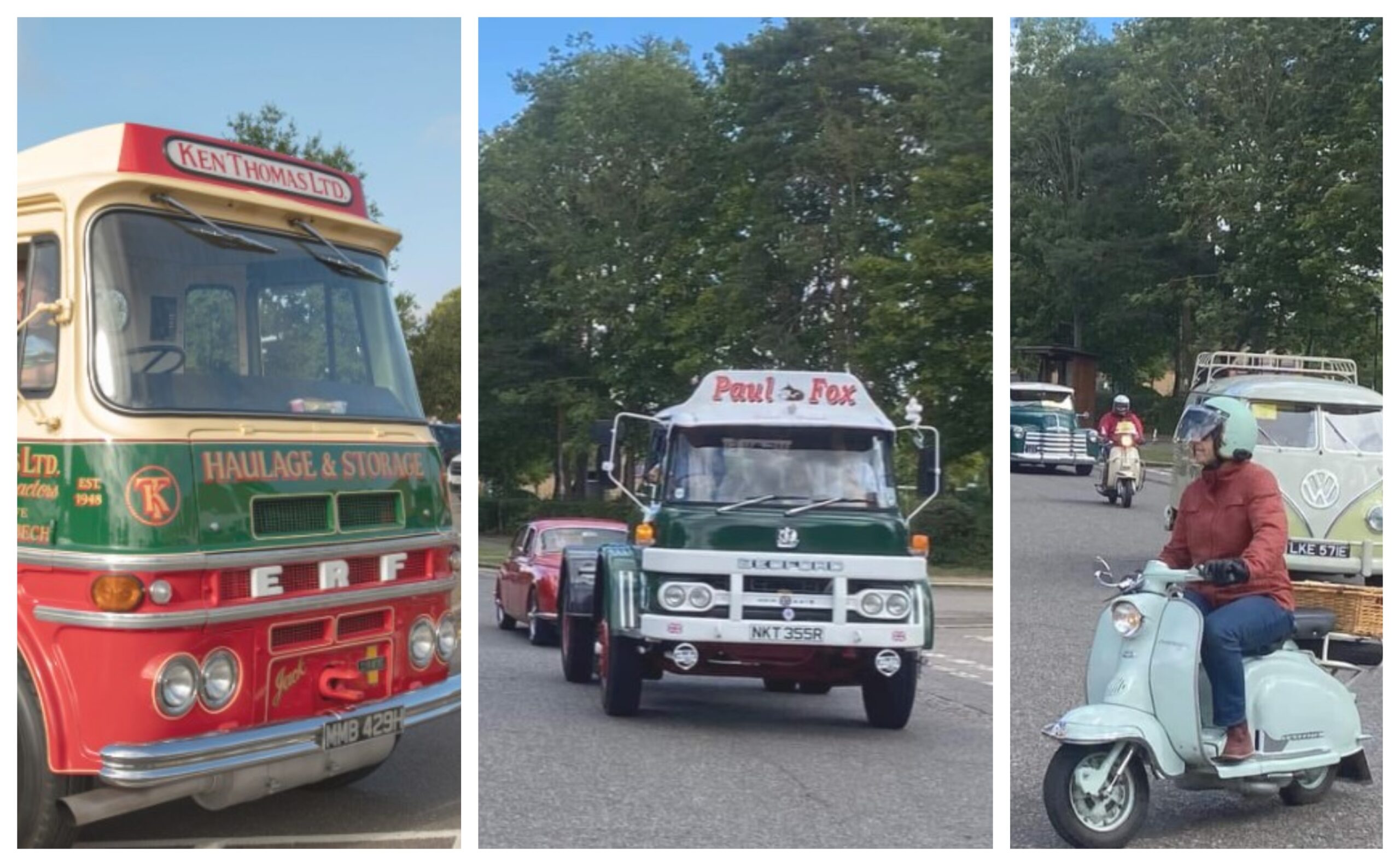 Historic vehicle run on Sunday from Wisbech to Tydd St Mary, Holbeach ...