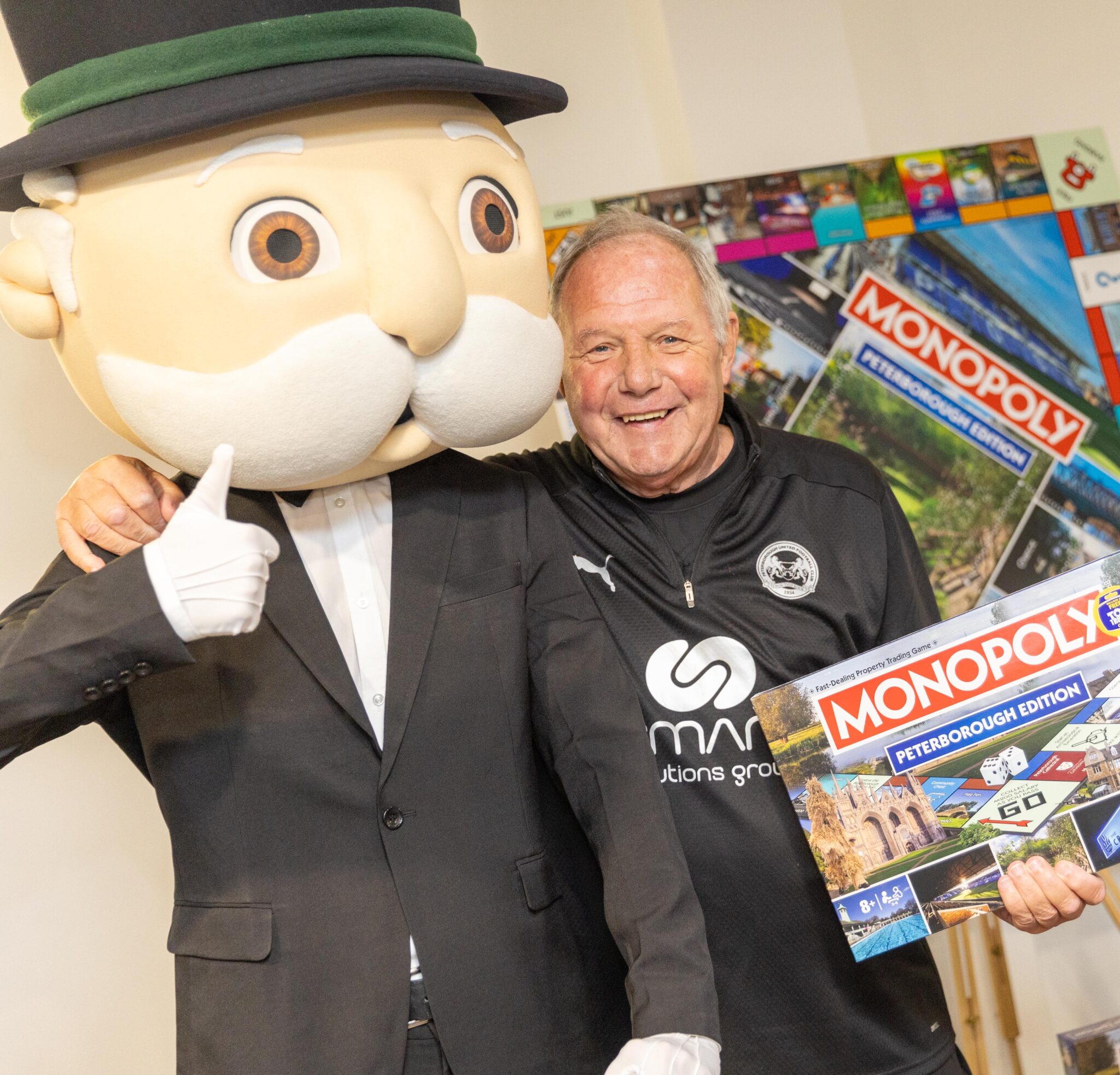 Posh legend Barry Fry celebrates launch of Peterborough version of ...