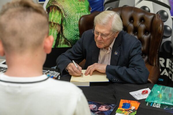 Peter Purves Opens Dr Who Exhibition Adventures in Time & Space - 2025
