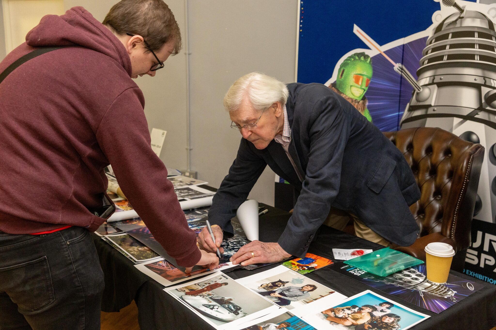 Peter Purves Opens Dr Who Exhibition Adventures in Time & Space - 2025