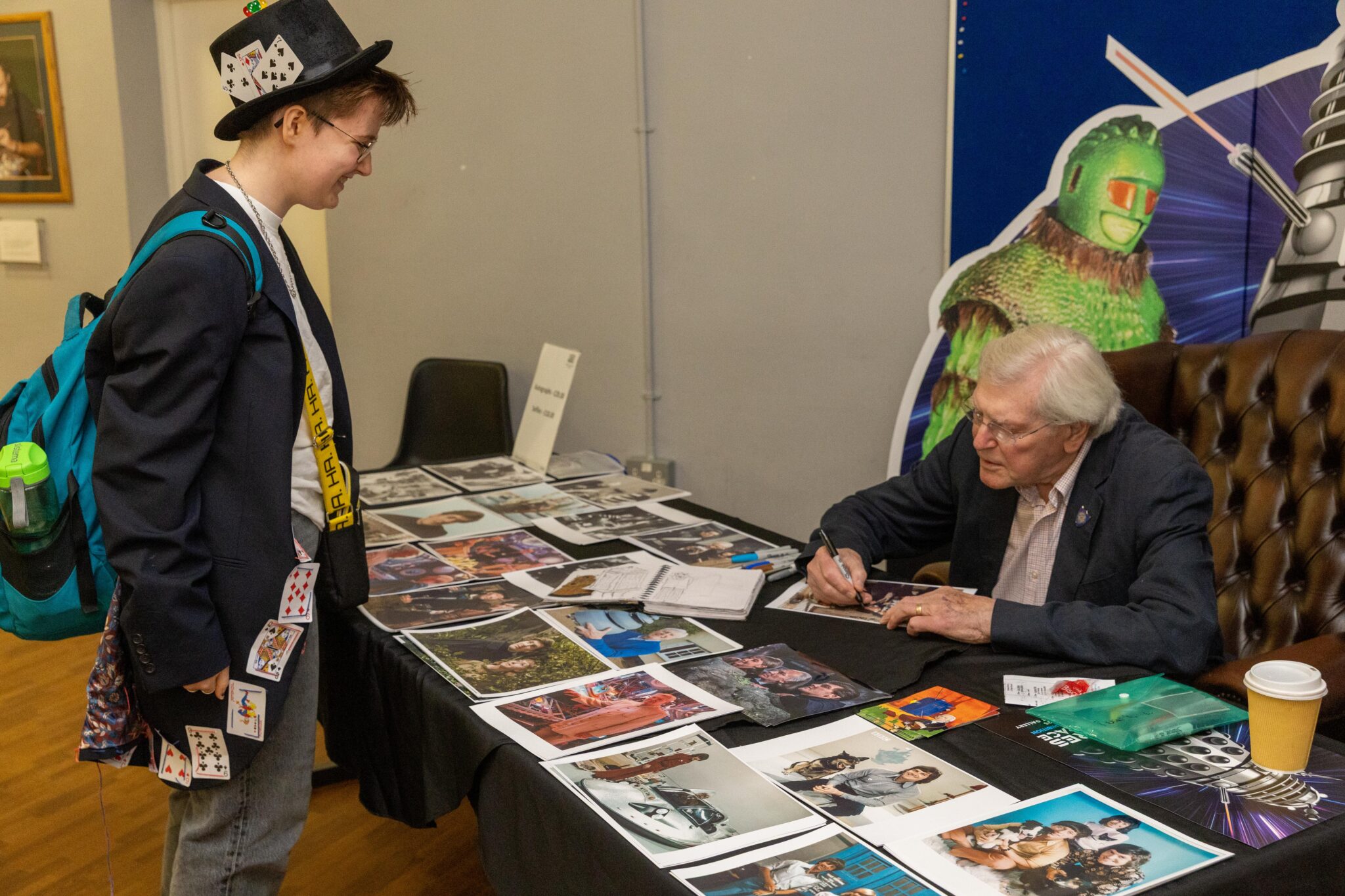 Peter Purves Opens Dr Who Exhibition Adventures in Time & Space - 2025