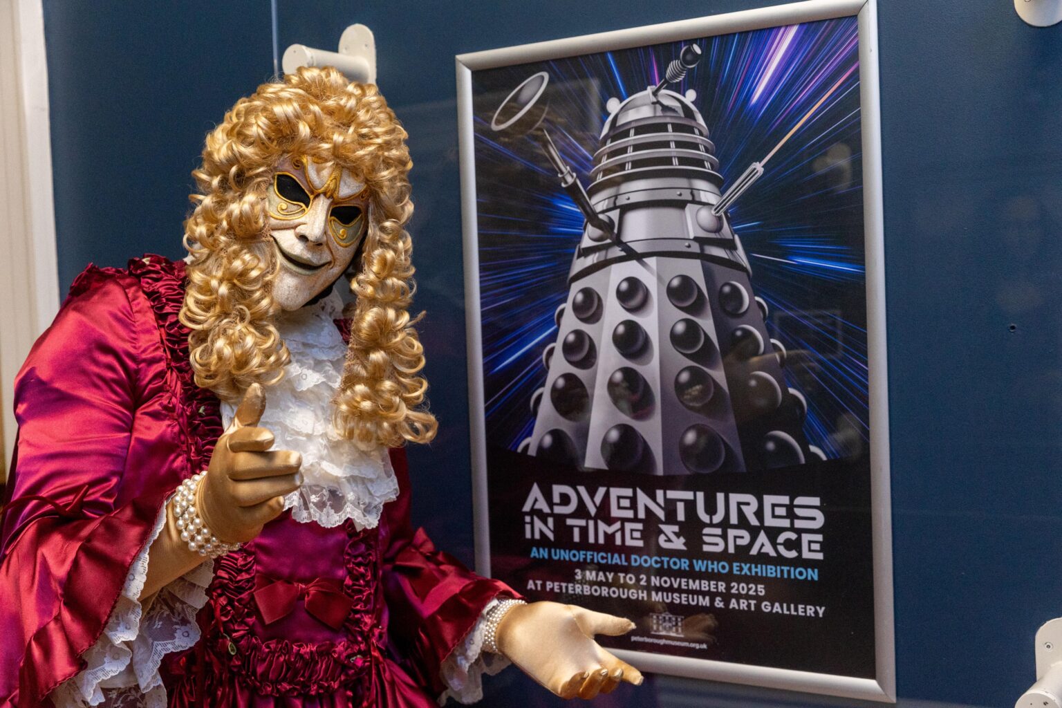 Peter Purves Opens Dr Who Exhibition Adventures in Time & Space - 2025