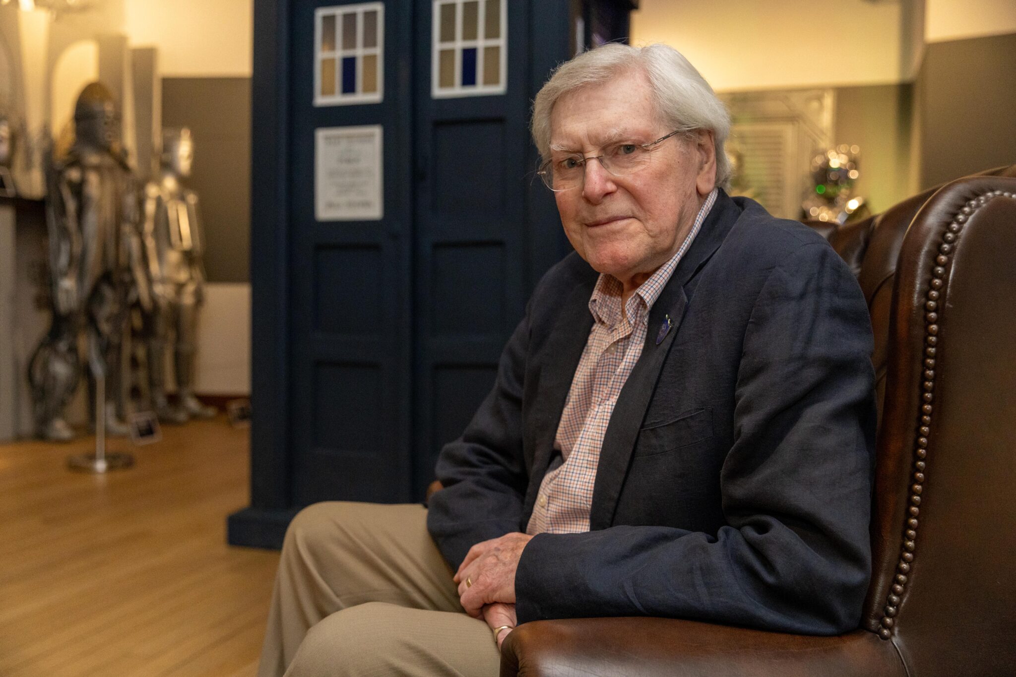 Peter Purves Opens Dr Who Exhibition Adventures in Time & Space - 2025