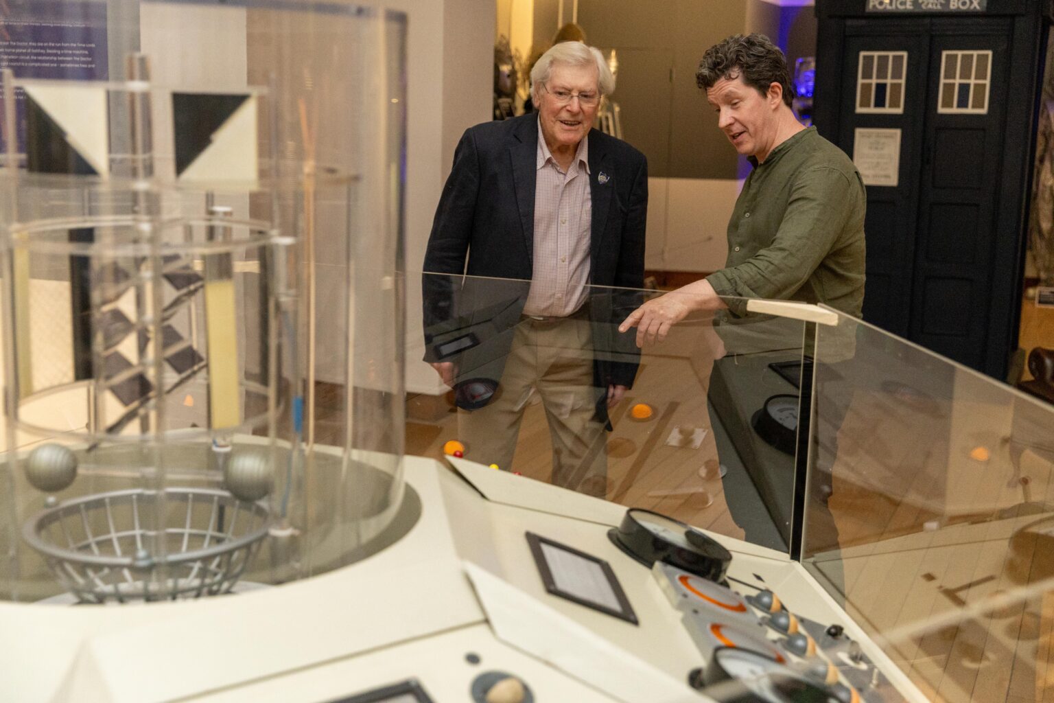 Peter Purves Opens Dr Who Exhibition Adventures in Time & Space - 2025