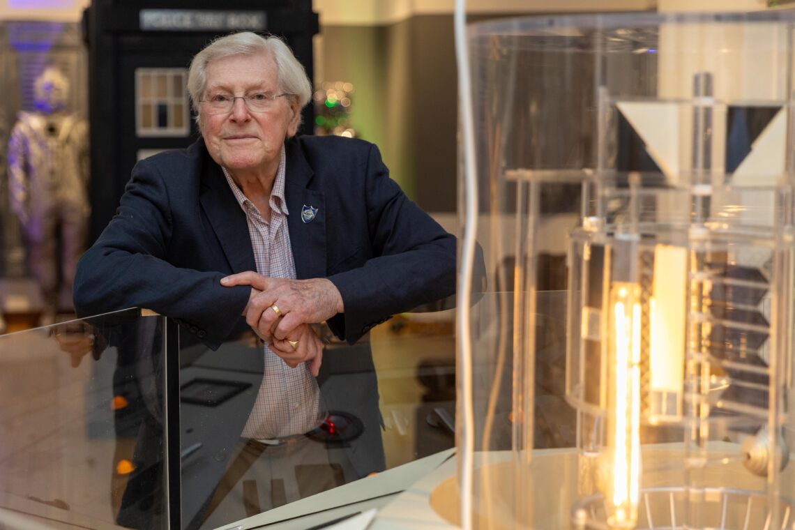 Peter Purves Opens Dr Who Exhibition Adventures in Time & Space - 2025