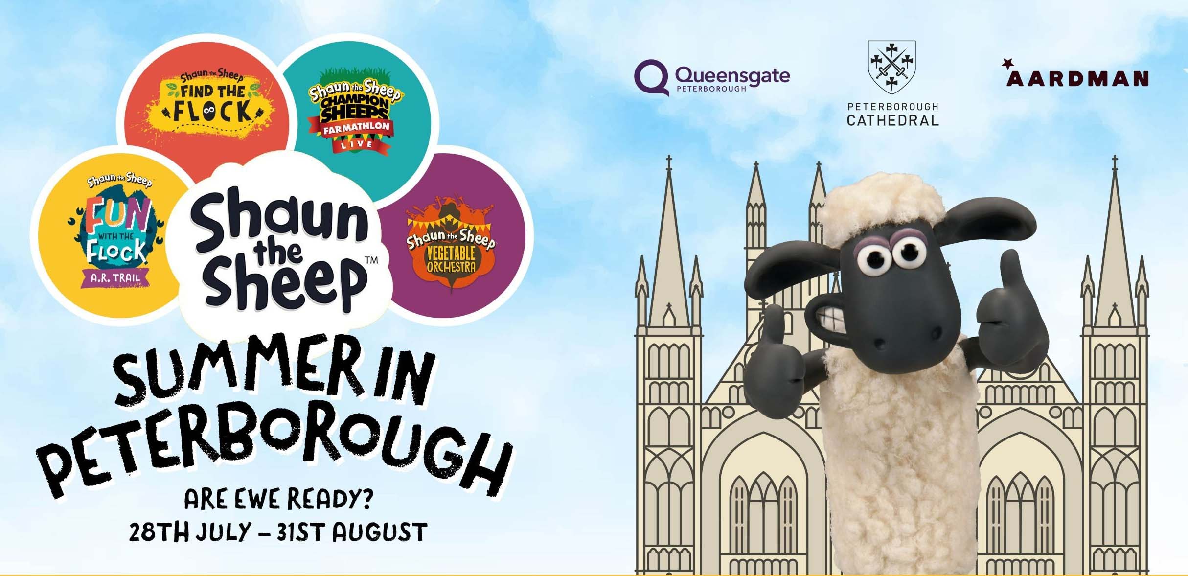 Shear Joy! It’s a Shaun the Sheep Summer in Peterborough! – News for ...